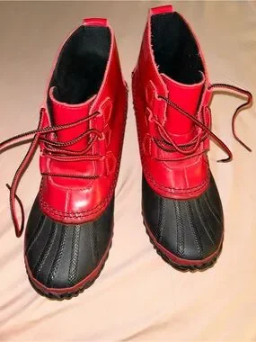 Sorel | Shoes | Gentle Worn Sorel Out N About Rainboots Duck Shoes ...